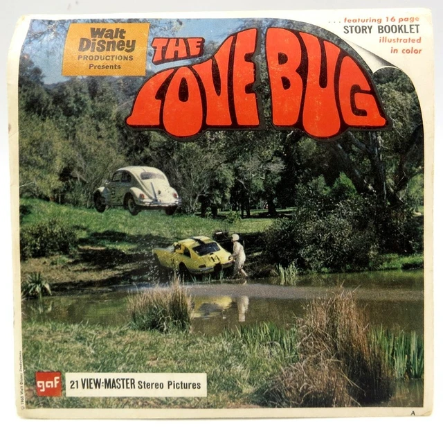 VIEW-MASTER B501, WALT Disney's The Love Bug Movie, 3 Reel Set $6.97 ...