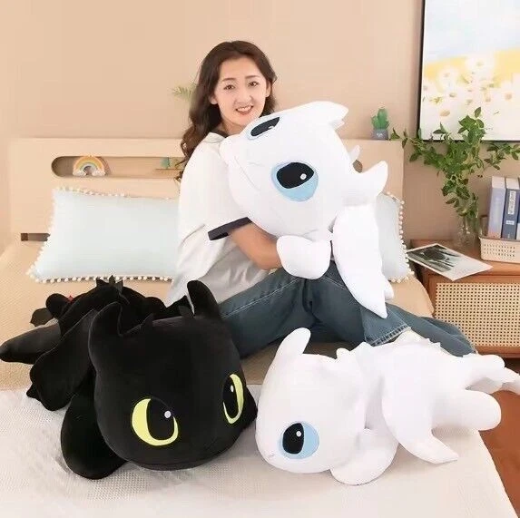 HOW TO TRAIN Your Dragon Plush Dreamworks Soft Toy Dragon Toothless ...