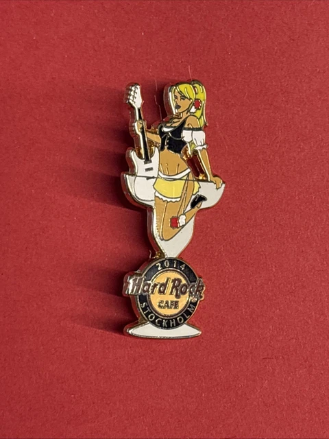 HARD ROCK CAFE Stockholm, European Drinkware Girl Serien Pin EUR 16,00 ...