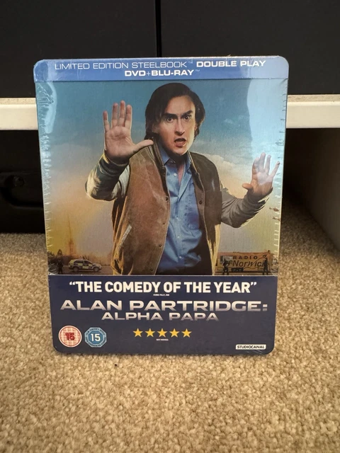 ALAN PARTRIDGE ALPHA Papa Blu Ray Steelbook NEW & SEALED £13.20 ...