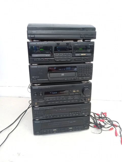 VINTAGE KENWOOD STACK HiFi System A-85 T-95L GE-950 DP-950 X-85 P-66 ...