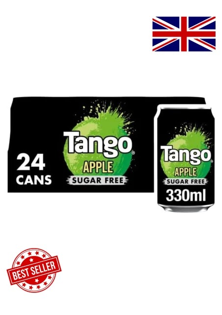 TANGO APPLE SUGAR Free 330ml Pack of 24 £10.88 - PicClick UK