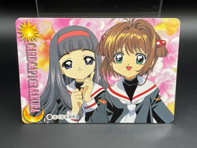 CARDCAPTOR SAKURA CARDCAPTORS Sakura Tomoyo Madison Card 25 1998 BANDAI ...