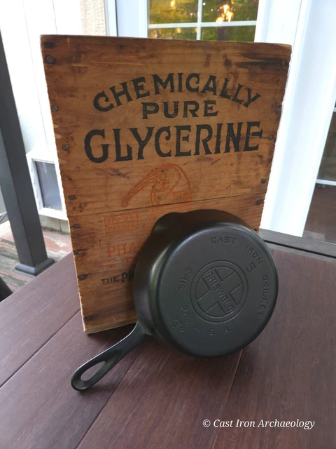 GRISWOLD #5 CAST Iron Skillet With Large Block Logo Restored £134.32 ...
