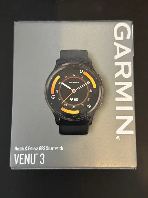 GARMIN VENU 3 45mm Nero GPS Bluetooth HRM - Smart Watch - Condizioni ...