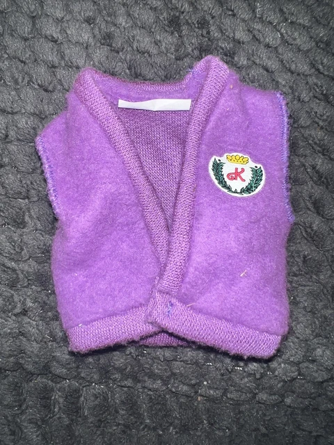 VINTAGE KEN DOLL Purple Vest Clothing #1328 Weekend Collection 1988 $8. ...