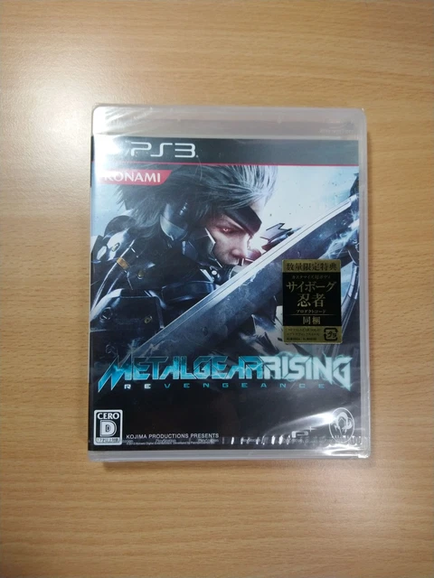 PS3 METAL GEAR Rising Revengeance (Japan Ver.) (New & Sealed) SONY ...