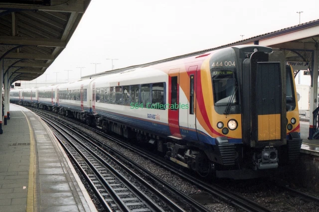 N6 6X4 PHOTO Class 444 444004 £1.10 - PicClick UK