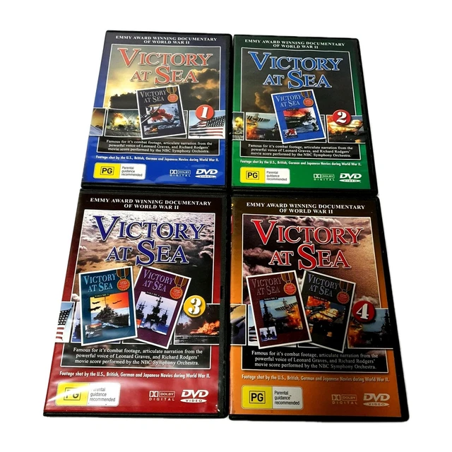 VICTORY AT SEA DVD Complete Series Gift Set, WWII 2 Documentary, Region ...