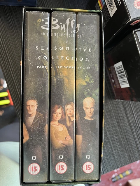 BUFFY THE VAMPIRE Slater VHS Season 5- Episodes 12-22 £8.82 - PicClick UK