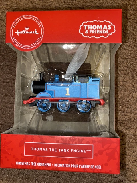 HALLMARK THOMAS & Friends THOMAS THE TANK ENGINE Christmas Ornament ...