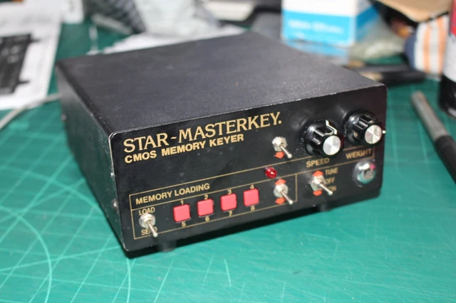 RARE - MORSE Star Masterkey CMOS Memory Keyer by Dewsbury - Vintage but ...