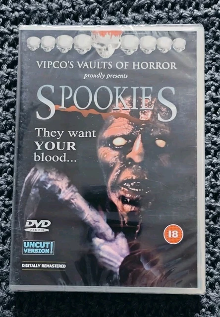 SPOOKIES DVD VIPCO Vaults of Horror uncut version New & Sealed £4.99 ...