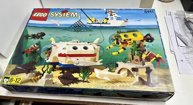 LEGO 6441 DEEP Reef Refuge Divers Town City Completo Con Scatola Ed ...