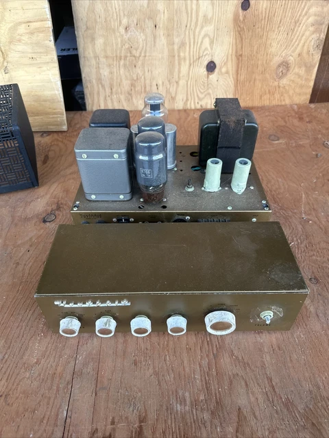 HEATHKIT W-5M AMPLIFIER and Heathkit WA-P2 Preamplifier £538.10 - PicClick UK