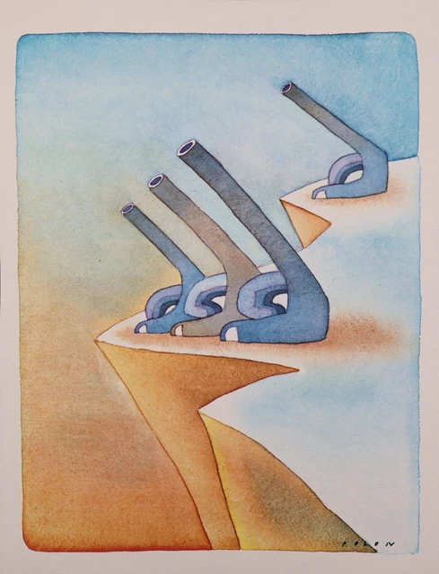 JEAN-MICHEL FOLON : Les canons, Héliogravure signée, 1982 EUR 69,00 ...