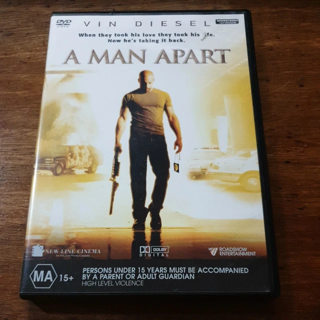 A MAN APART Vin Diesel DVD R4 Like New! FREE POST £4.36 - PicClick UK