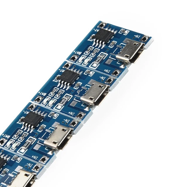 SAFE CIRCUIT DESIGN Micro USB Charger Module for 5V 1A Battery Charging ...