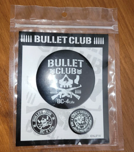 BULLET CLUB 3 Pin Pack NJPW ROH AEW IMPACT NXT Cole Omega Young Bucks ...