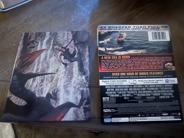 JURASSIC WORLD REBIRTH 4K Steelbook (UHD + Blu-ray + Digital Copy) £18. ...
