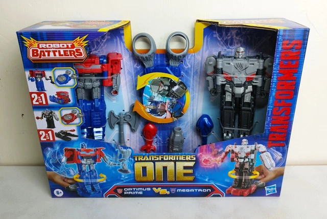 TRANSFORMERS ONE ROBOT Battlers Optimus Prime VS Megatron (NEW) £19.43 ...