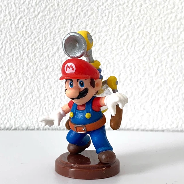 SUPER MARIO SUNSHINE PUMP MARIO Choco Egg Mini Figure Game Anime Toy ...