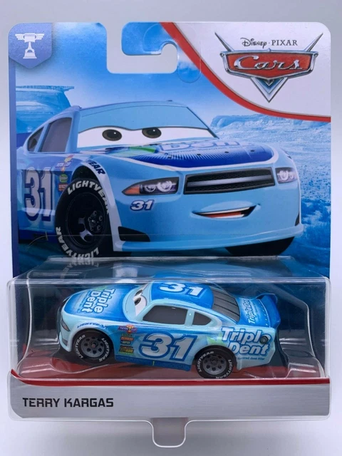 DISNEY PIXAR CARS Diecast Terry Kargas Piston Cup Racers "VHTF" $15.95 ...