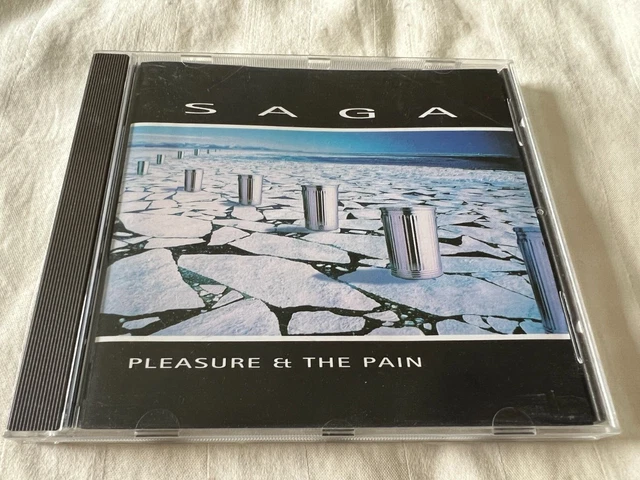SAGA PLEASURE & The Pain CD 1987 Polydor Import 80s Prog Rock Original ...