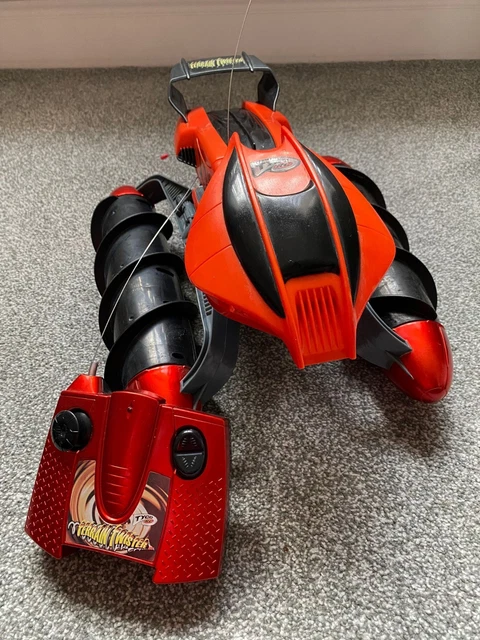 TYCO HOT WHEELS RC Red Terrain Twister With Remote, Batteries & Charger ...