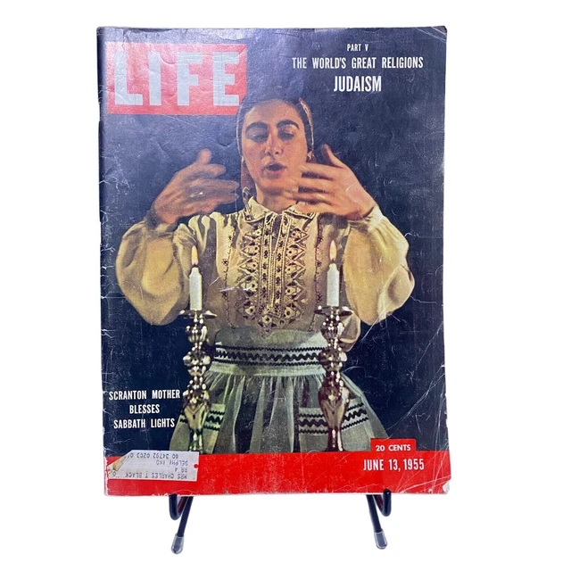 LIFE MAGAZINE JUNE 13 1955 Judaism The World's Great Religions £12.01 ...