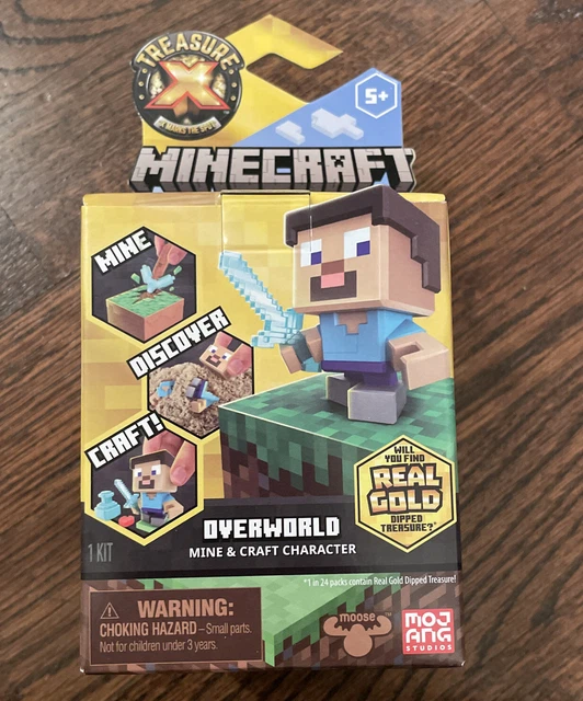 TREASURE X MINECRAFT Overworld Mine & Craft Mini Figure Character Real ...