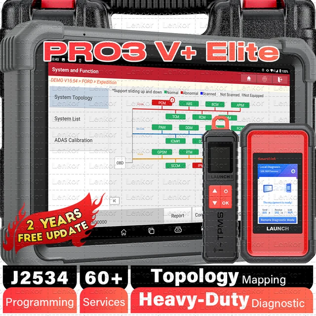 2025 LAUNCH X431 PRO3S+ Elite PRO5 Car Diagnostic Scanner Programming ...