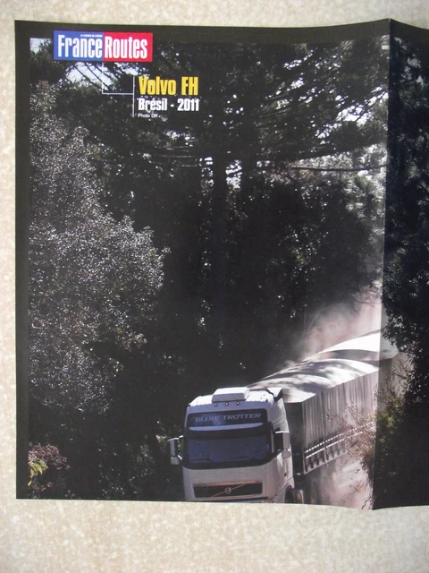 FRANCE ROUTES POSTER CAMION : VOLVO FH Graphite Garage CAMIONS ASTRA ...