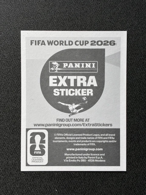 PANINI WM 2026 FIFA World Cup Extra Sticker Cody Gakpo Purple regular £ ...