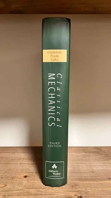 KLASSISCHE MECHANIK VON Goldstein, Poole & Safko, 3. Auflage, 2002 ...