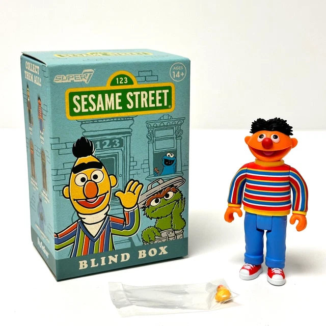 SUPER7: SESAME STREET ReAction Figure Blind Box - Ernie - 3/12 EUR 19 ...