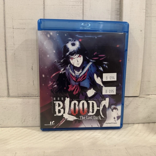 BLOOD-C: THE LAST Dark (Blu-ray/DVD, 2-Disc Set) Funimation Anime w ...