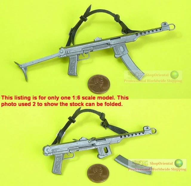 1:6 SCALE ACTION Figure DRAGON PPSh-43 SUBMACHINE GUN SOVIET RUSSIAN ...