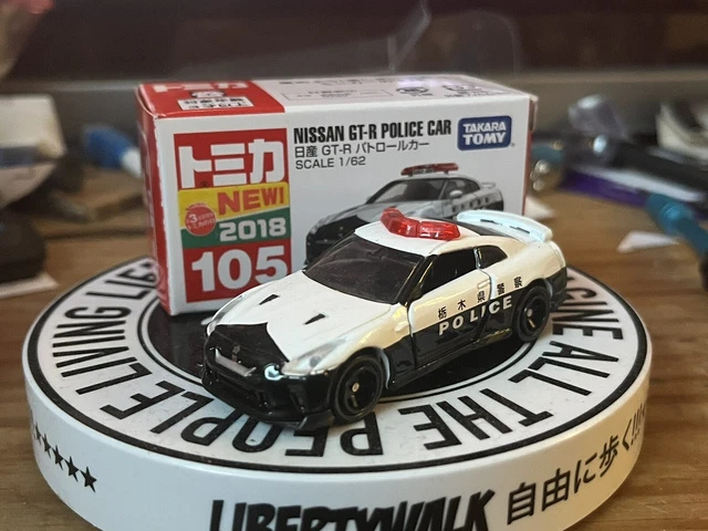 TOMICA NISSAN GT-R Police Car R35 Takara Tomy £7.00 - PicClick UK