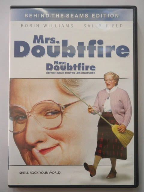 (D-26) MRS. DOUBTFIRE. Robin Williams. Behind-The-Seams Edition. DVD $3 ...