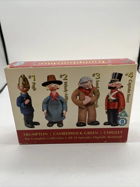 TRUMPTONSHIRE TRUMPTON CAMBERWICK Green Chigley Dvd 3 Disc Box Set £25. ...