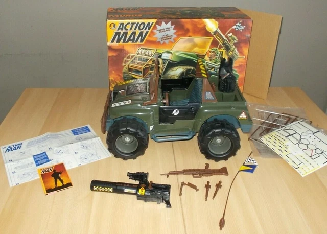 MODERN ACTION MAN - MAM - HASBRO (12751 115) 1993 - TAURUS 4x4 JEEP all ...
