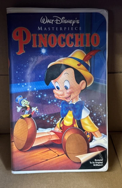 WALT DISNEY’S MASTERPIECE Pinocchio (VHS, 1993) Clamshell £6.81 ...