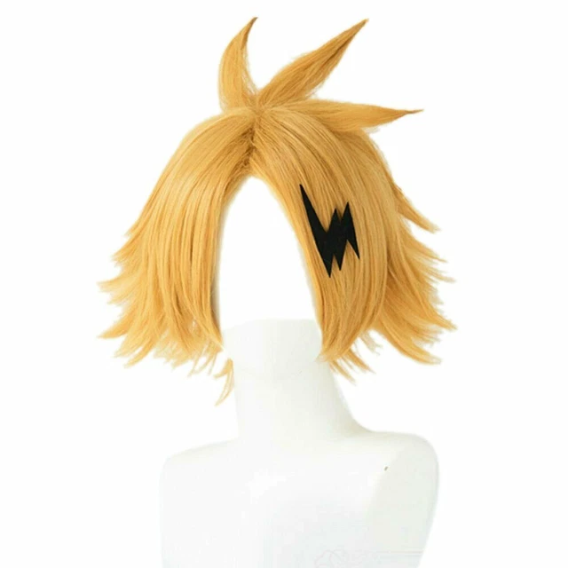 MY BOKU NO Hero Academia Kaminari Denki Wigs Cosplay Parts Wig ...