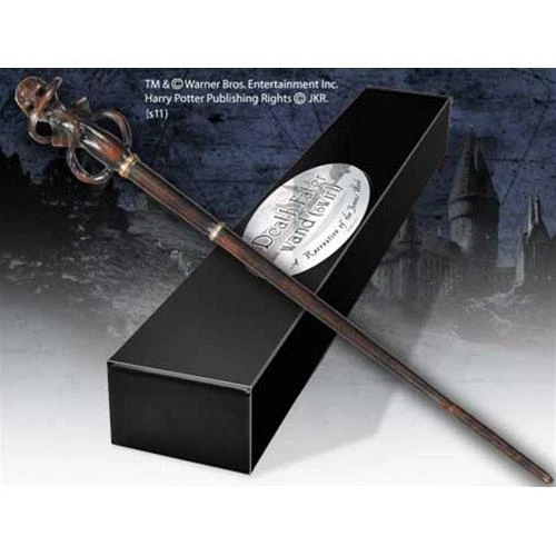NOBLE COLLECTION HARRY Potter Wand Replica 1:1 Death Eater Version 3 ...