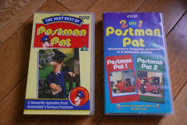 VERY BEST OF Postman Pat + Postman Pat 2on 1 - VHS cassettes - Good ...