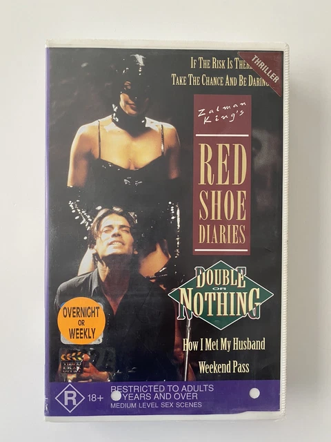 RED SHOE DIARIES - Double Or Nothing [VHS] Video Box Office Big Ex ...