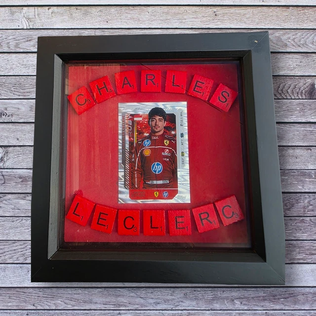 FERRARI CUSTOM MADE Formula 1 frame 🏎️ F1 LeClerc unique Christmas gift ...