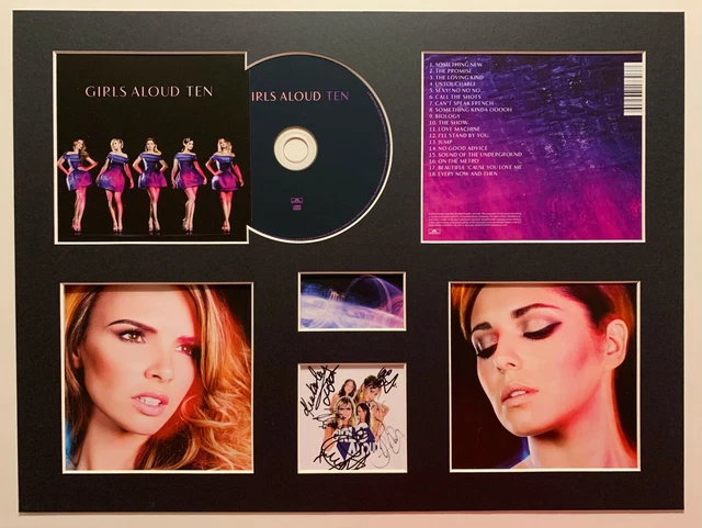 GIRLS ALOUD - Signed Autographed - TEN - Album Display Deluxe £45.00 ...