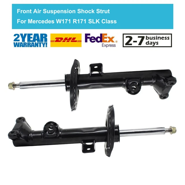 PAIR FRONT AIR Suspension Shock Absorbers For Mercedes Benz SLK Class ...